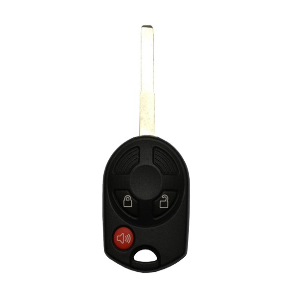 1 New Uncut Keyless 3 Button Remote Start Head Key High Security Fob ...